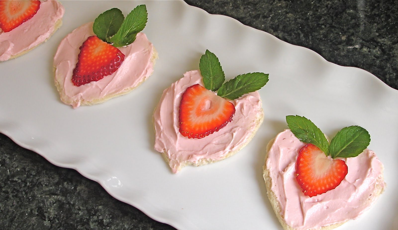 From Which Things Grow: Chew on This | Tea Sandwiches - Strawberry ...