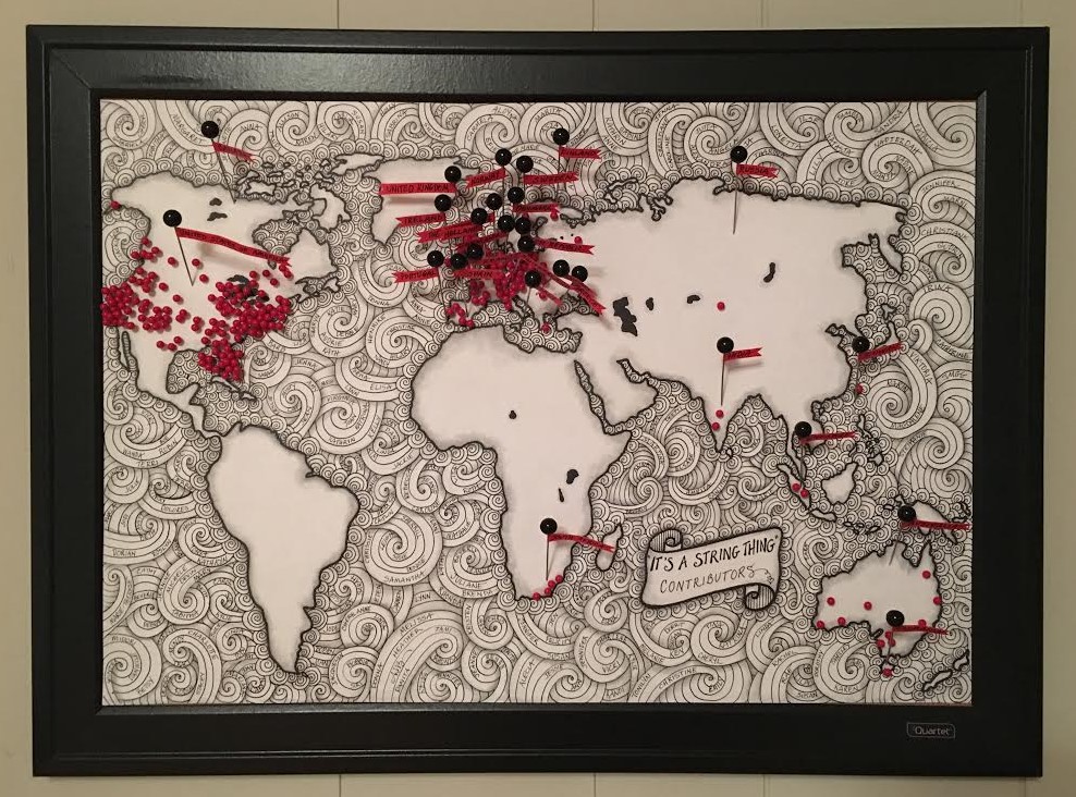 Tickled To Tangle: We Are On The Tangled Map!