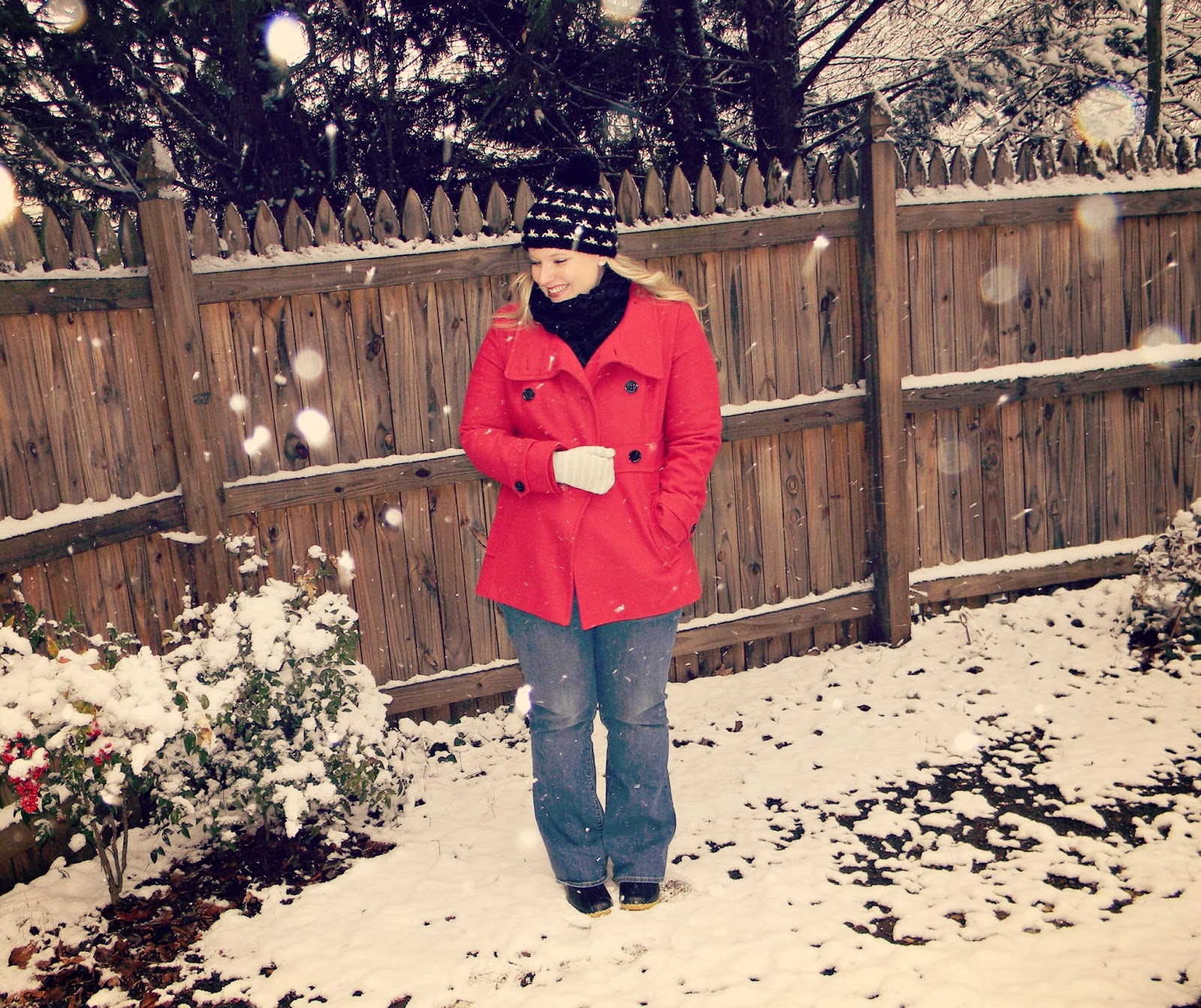 OOTD: Snow Day ~ The Striped Flamingo