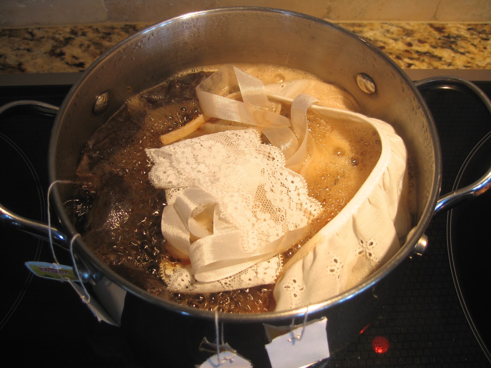 Designs by Sharon: 3T Tuesday : Tea Stained