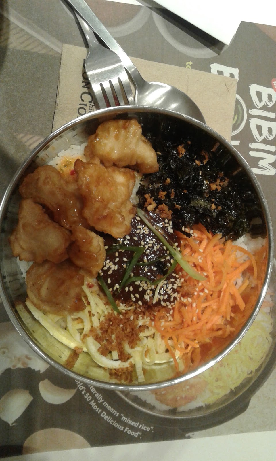 seirachanmew: New! Bonchon Chicken, Bibimbowl