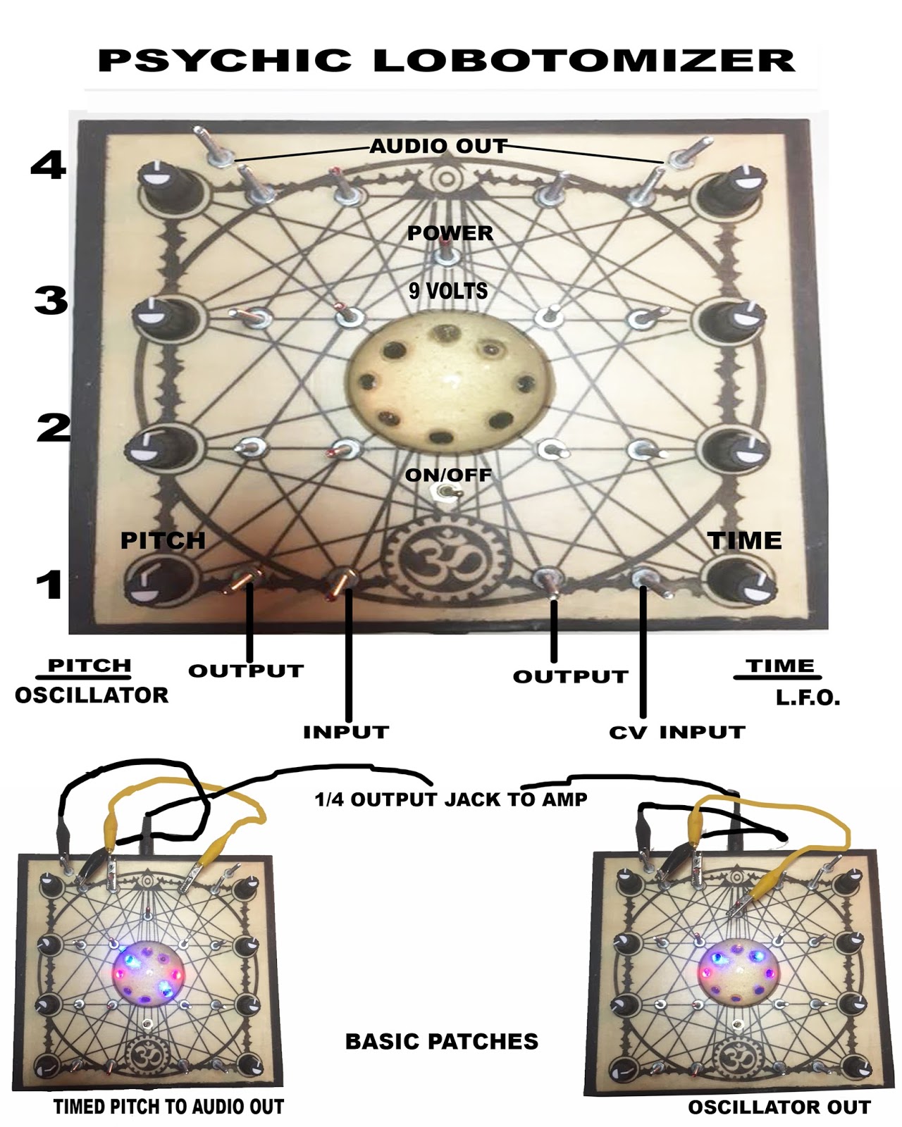 Om-Bot: Sacred Sound Art.