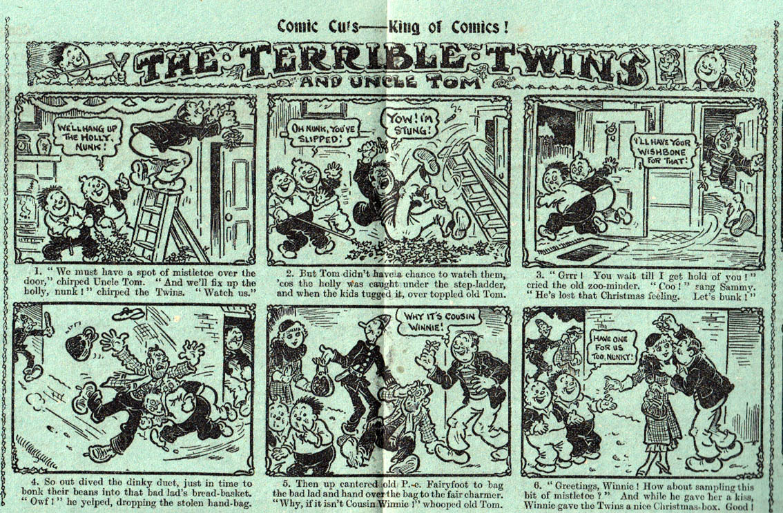 BLIMEY! The Blog of British Comics: Christmas 1935: COMIC CUTS