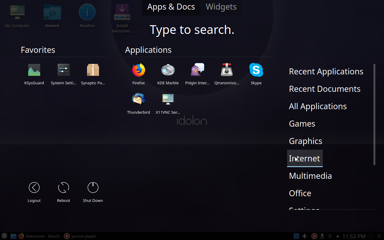 K * Digest!: Netrunner OS Release 18.03 Idolon Is Out Based On Debian ...