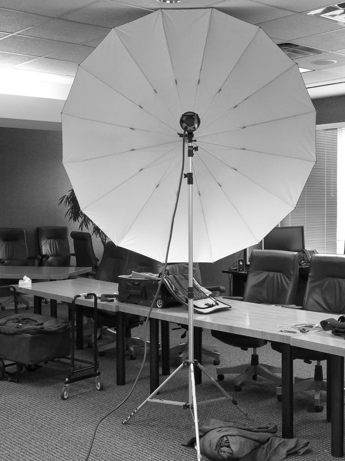 The Visual Science Lab / Kirk Tuck: If you're going to use an umbrella ...