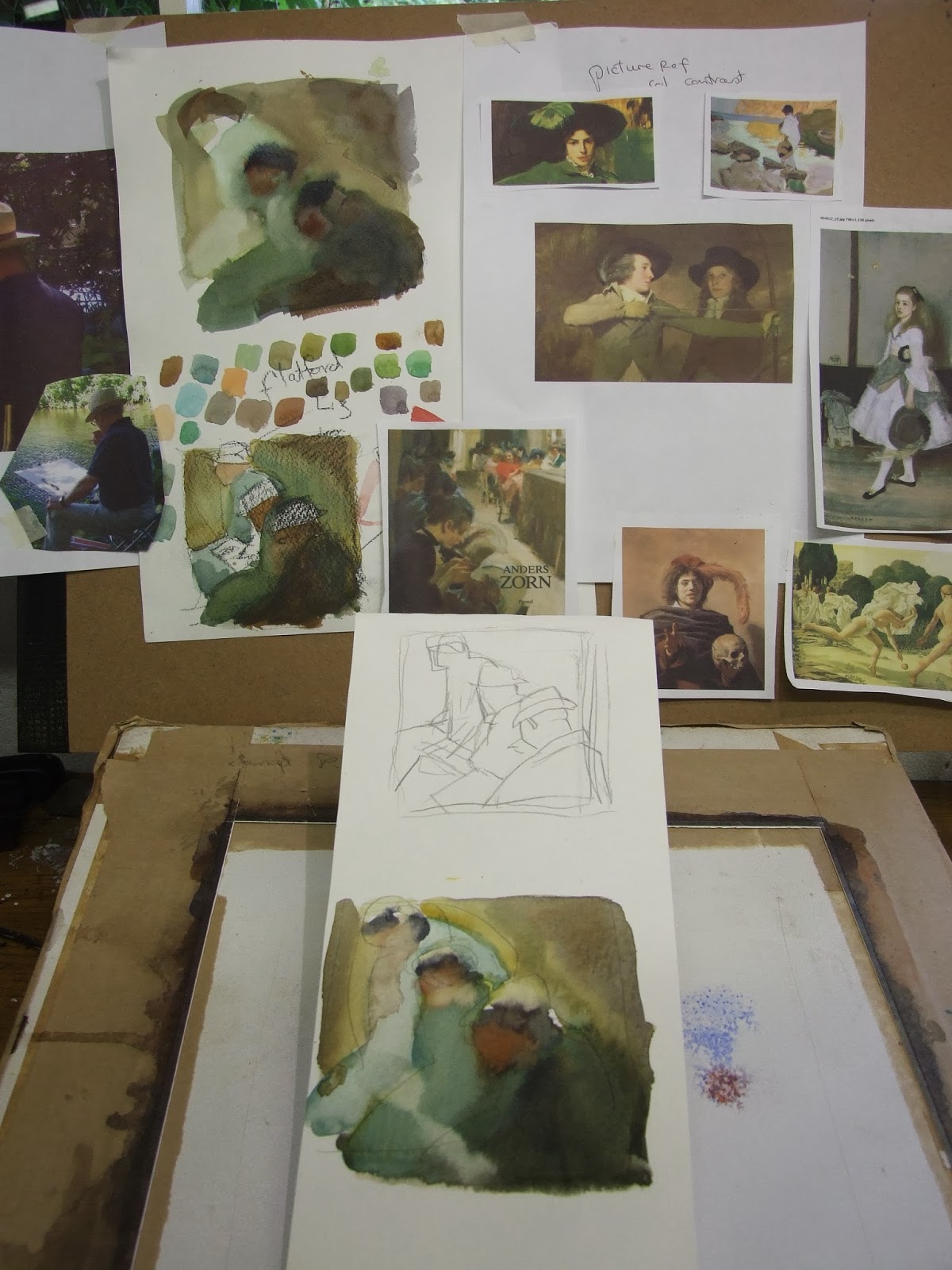 Gilly Marklew watercolour artist and tutor: 17TH OCT WAVE REFERENCE FOR ...