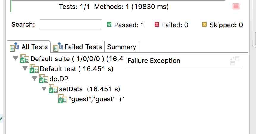 All about Selenium Automation: TestNG DataProvider