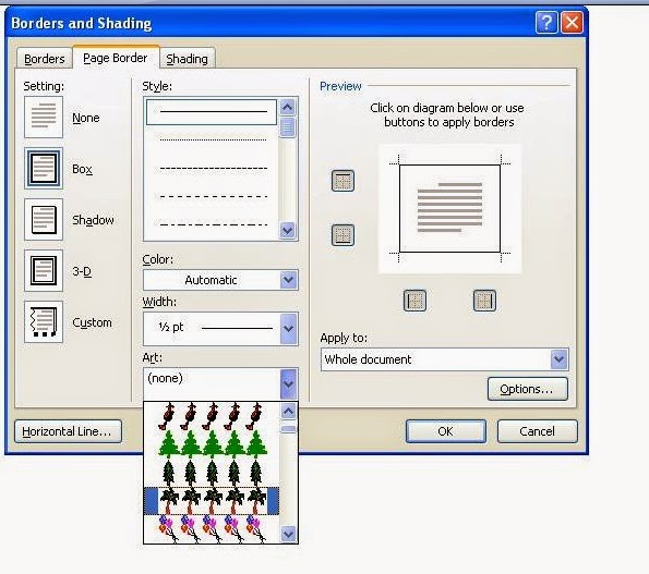 Lira blog's ♥: cara membuat page border di microsoft word