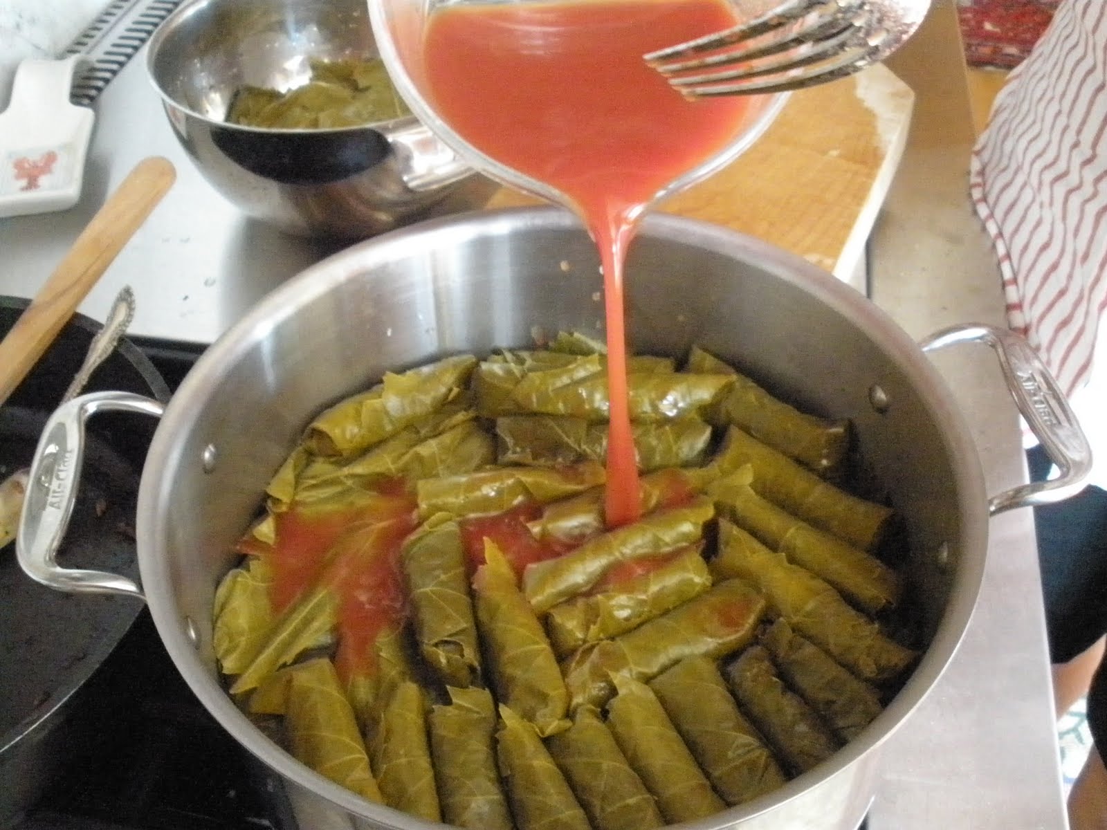 Brooklyn Girls Cooking: Sarma- aka Stuffed Grape Leaves