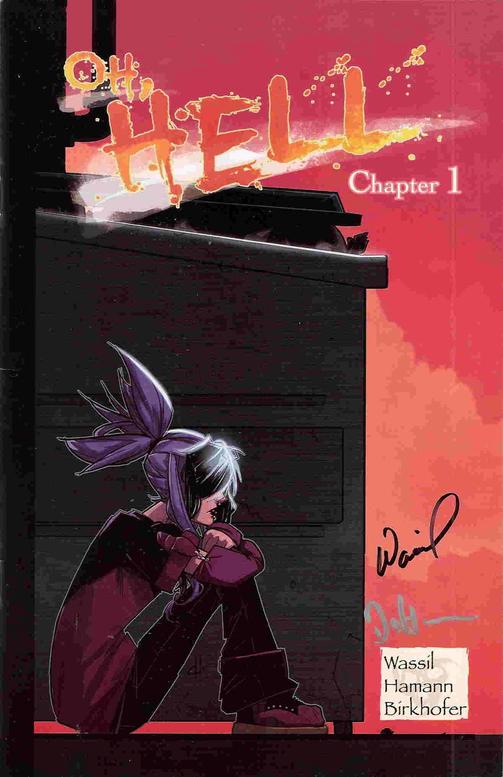 Tales of Unspeakable Taste: C2E2 2013 REVIEW: OH, HELL #1