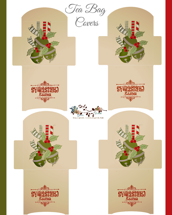 glenda's World : Christmas Tea Bag Covers