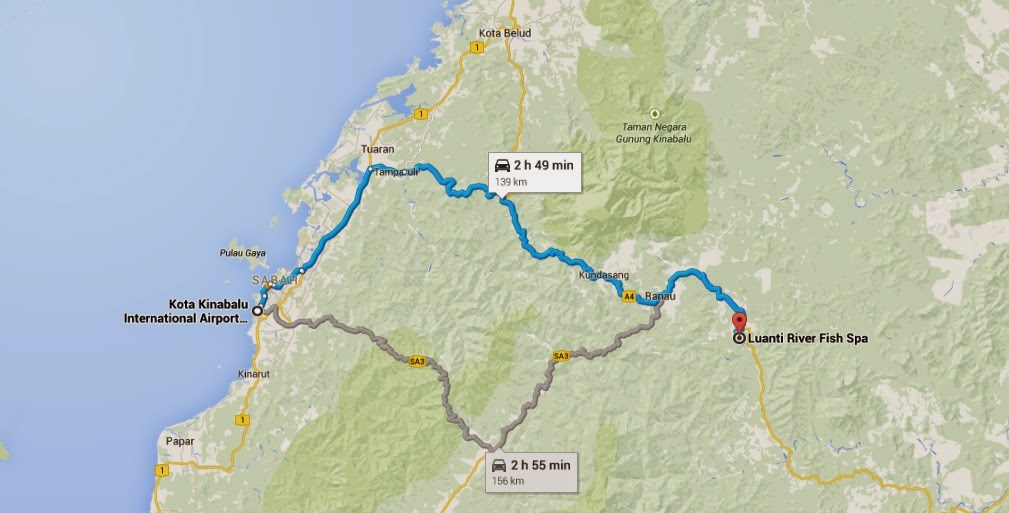 Tagal Luanti at Sungai Moroli, Ranau, Sabah. (Swimming with the fish ...