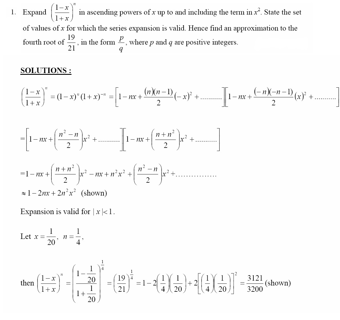 H2 Maths Tuition By White Group Mathematics