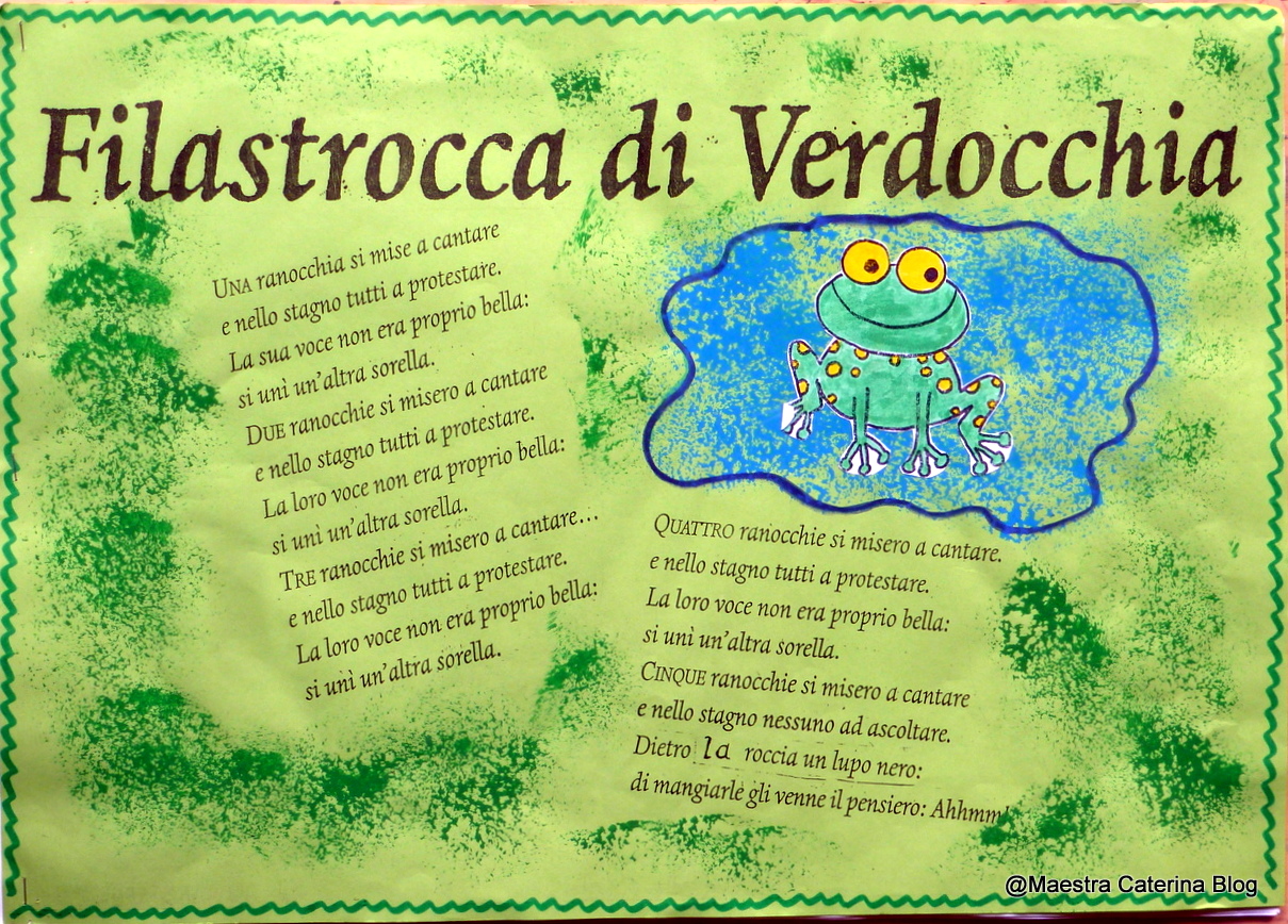 Maestra Caterina: Filastrocca di Verdocchia