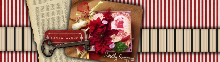 Sweetly Scrapped: Santa Premade Album
