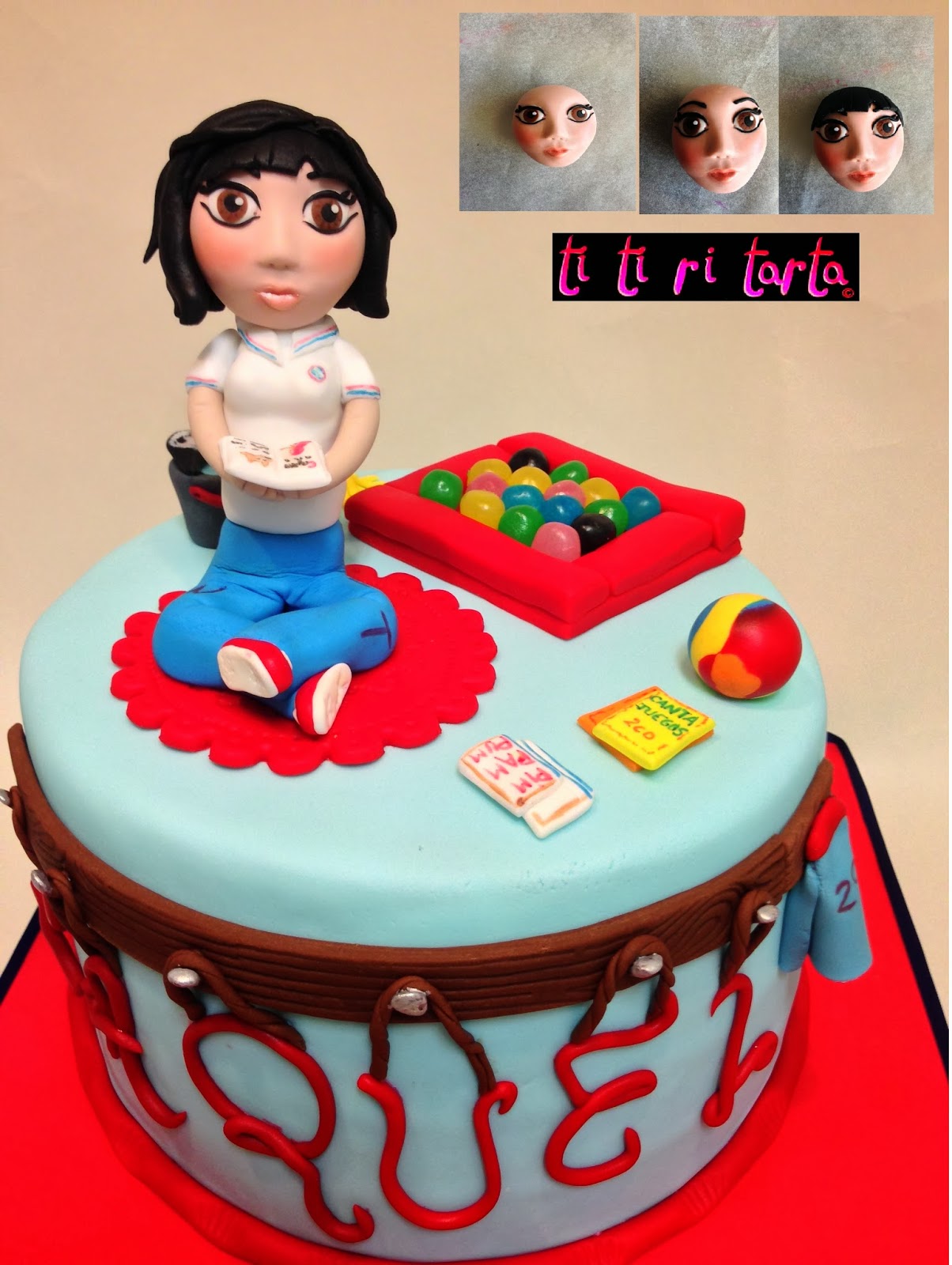 TiTiRiTarta Tartas Fondant personalizadas Sevilla ...el arte convertido ...