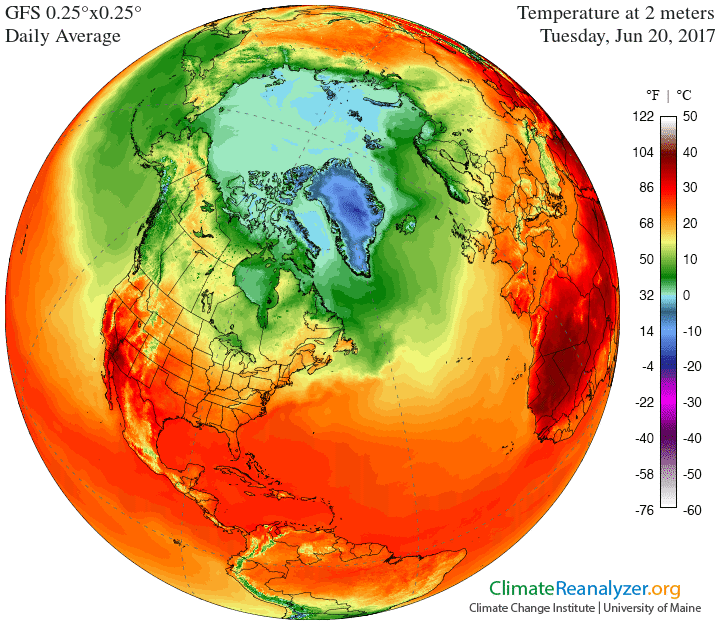 Seemorerocks: Extreme heat in the Northern Hemisphere