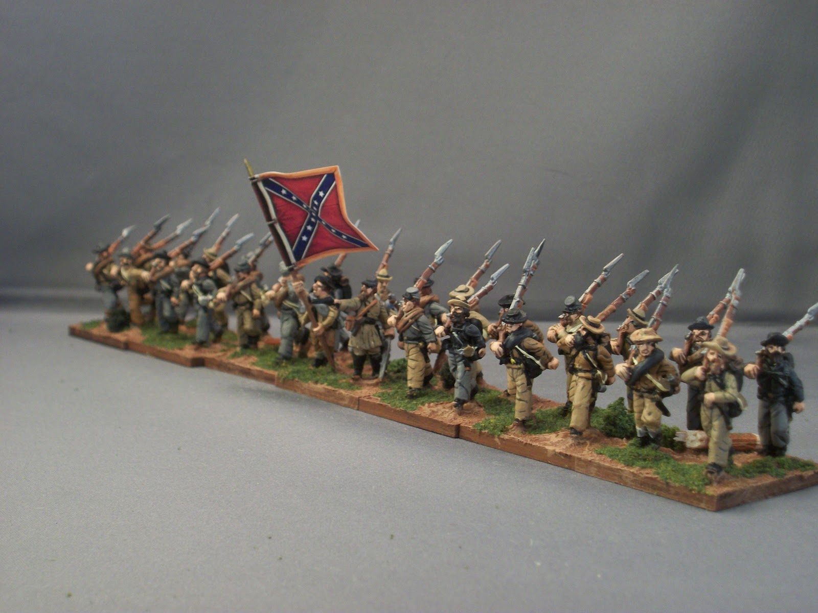 Ponatowski's Legions: 28mm American Civil War Confederate Infantry ...