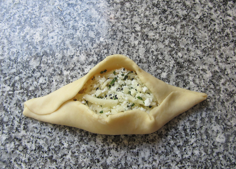 Food Lust People Love: Fatayer Jebneh - Arabic Cheese Pies #BreadBakers