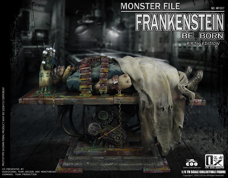 toyhaven: CooModel 1/6th scale Monster File Series: Frankenstein (Birth ...