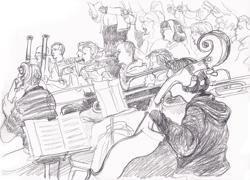A sketch in time: Symphony Choir and Orchestra