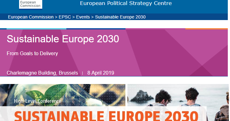 EM CADA ROSTO IGUALDADE: HOJE | CONFERÊNCIA | «Sustainable Europe 2030 ...