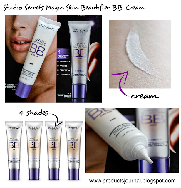 Products Journal: L'Oreal - Studio Secrets Magic Skin Beautifier B.B. Cream