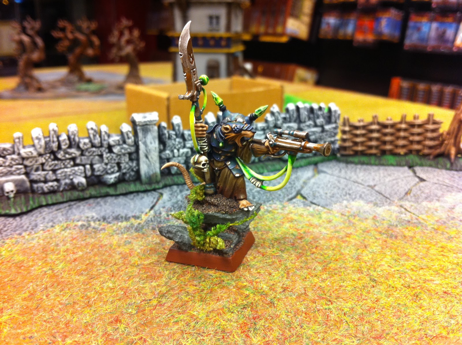 Mind Brush: Ingeniero brujo Skaven / Skaven Warlock Engineer