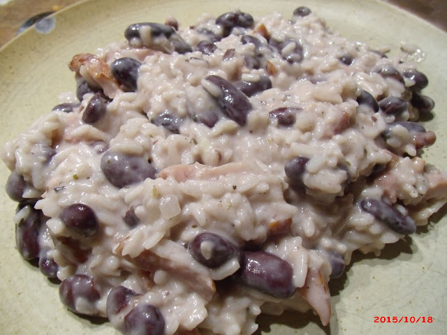 saze66cuisine: Riz collé aux haricots rouges