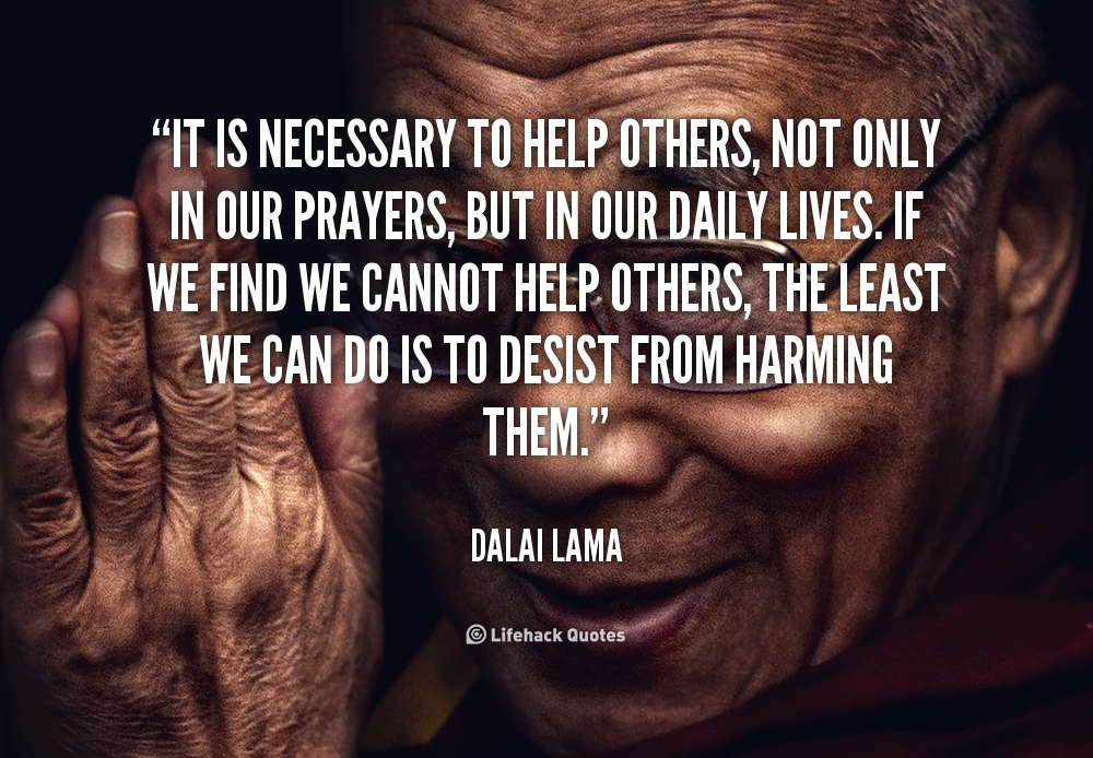 Living From Peace and Joy: Helping Others