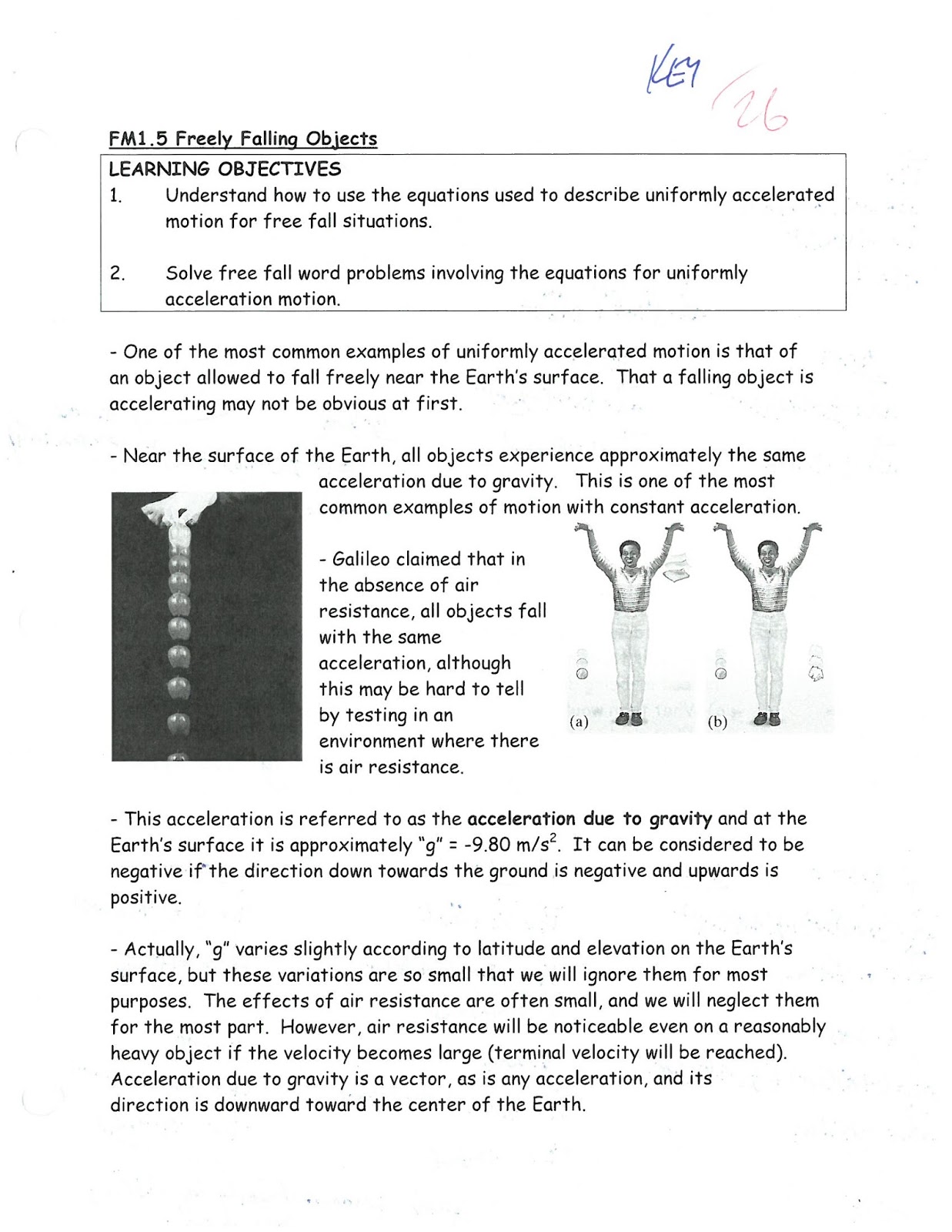Mr. Kasprick's Physics 30 Class: FM1: Analyze motion in one- and two ...