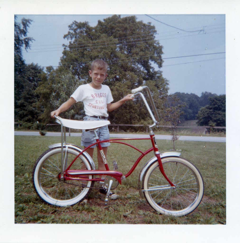 Lovely Color Snapshots of Kids with Their Bicycles in the 1960s ...