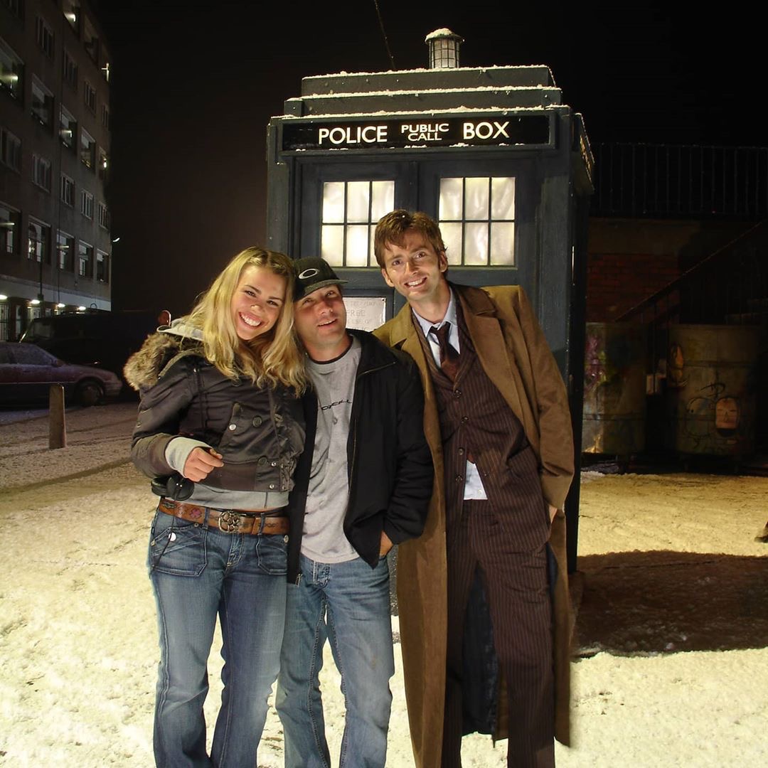 PHOTOS: David Tennant Behind The Scenes Of Doctor Who