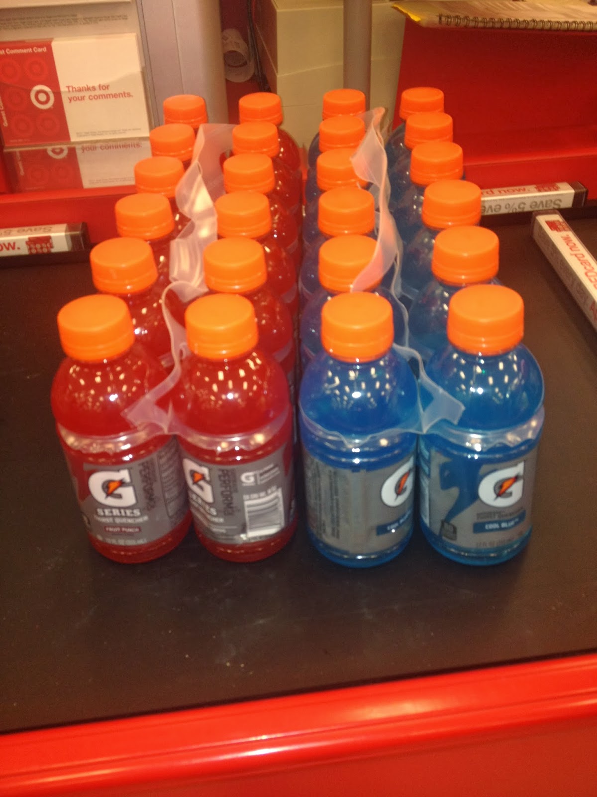 k.gilby: gatorade and bucket lists