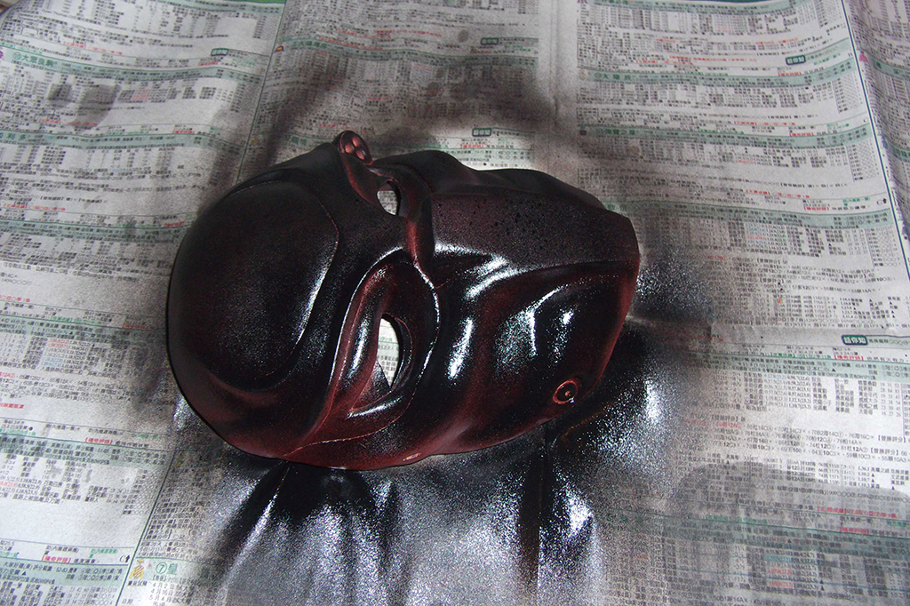 Kade Chan Origami Blog 香港摺紙工作室 (日誌): Making of Predator mask