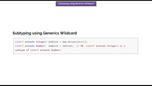 Java Ee Java Tutorial Generics In Java Java Generics Lower Bounded Wildcard In Java Generics
