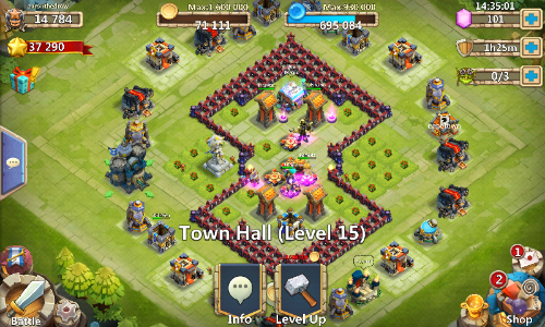 Farmville - Burning Desire's Farm: Castle Clash Base Design - Town Hall 15