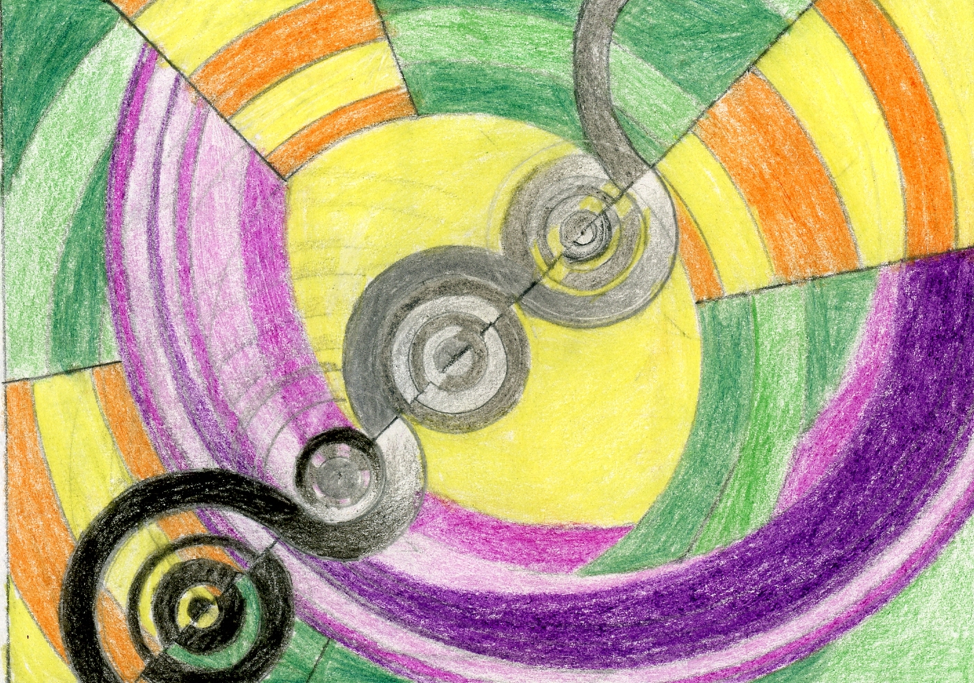 En la clase de plástica: 1º ESO: Vuestros trabajos de "Composición ...