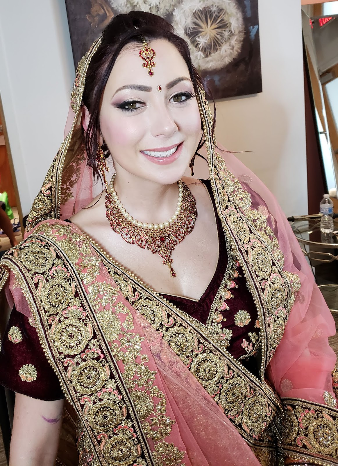 Indian Bridal Makeup - Pink Ceremony Look | Makeup By RenRen