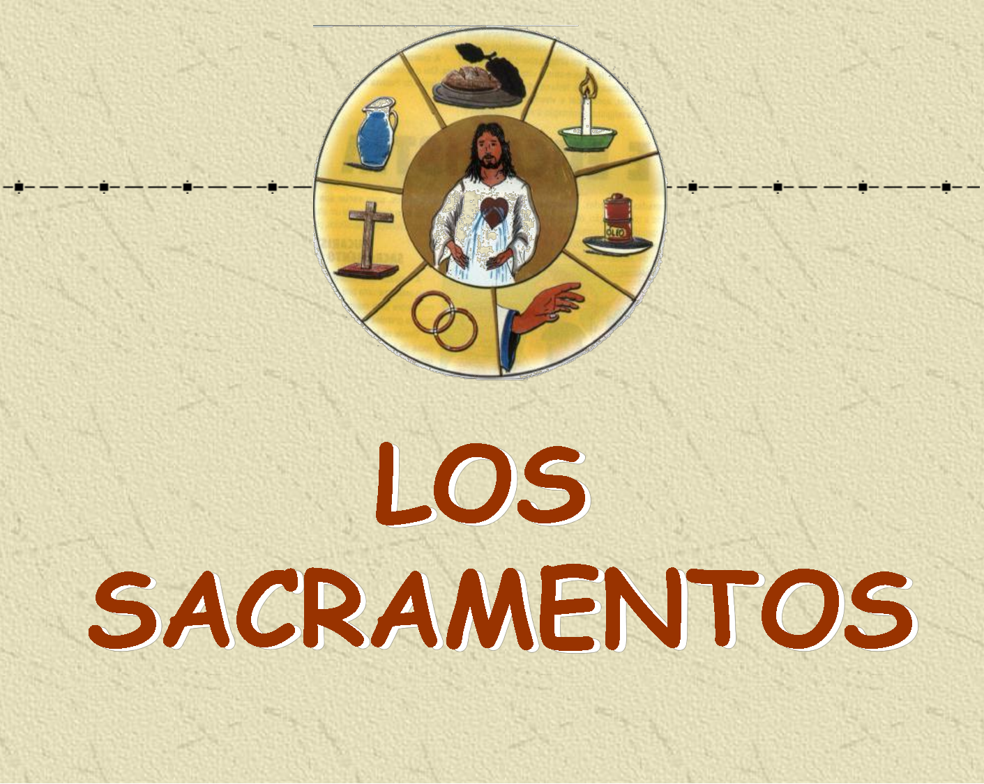 La clase de Religión: Los Sacramentos.