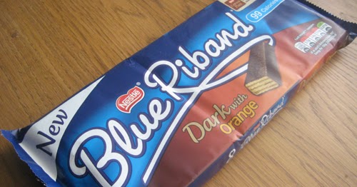 Great British Diet: NEW PRODUCT: Nestle Blue Riband Dark with Orange