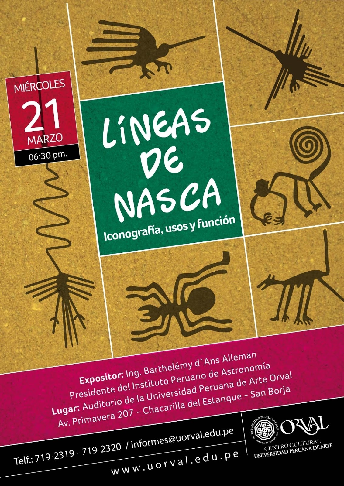 INSTITUTO PERUANO DE ASTRONOMIA Planetariums Perú: CONFERENCIA "LINEAS ...
