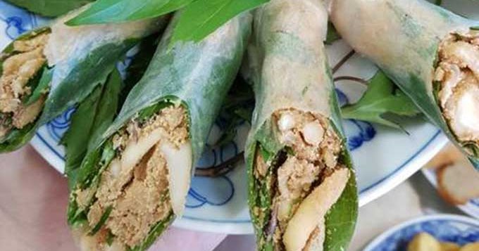 Cách làm nem chạo chay từ nấm ngon không cưỡng nổi