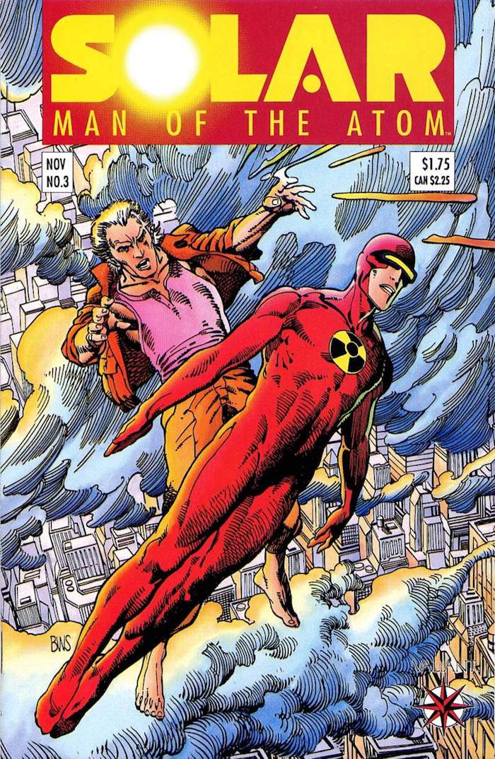 Solar Man of the Atom #3 - Barry Windsor Smith art & cover - Pencil Ink