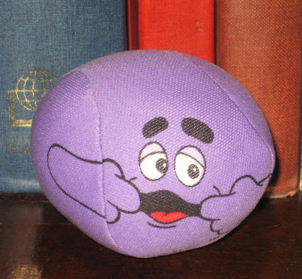 Percy's Fast Food Toy Stories : Grimace 2000 - McD