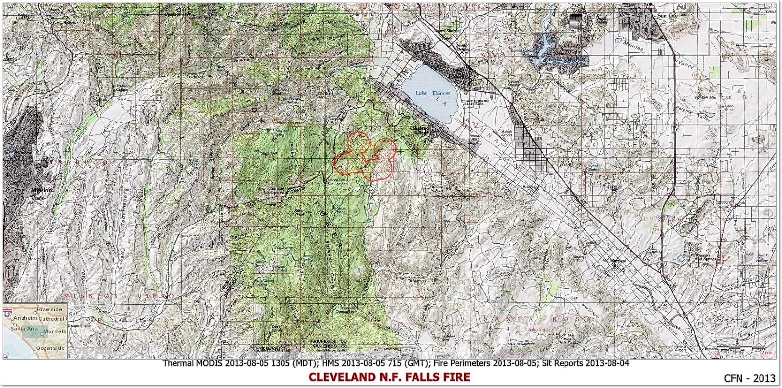 CFN - CALIFORNIA FIRE NEWS - CAL FIRE NEWS : CA-CNF-Falls 1,383 acres ...