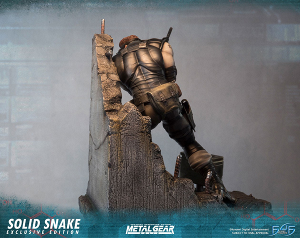 Metal Gear Solid - Solid Snake statue (First 4 Figures)