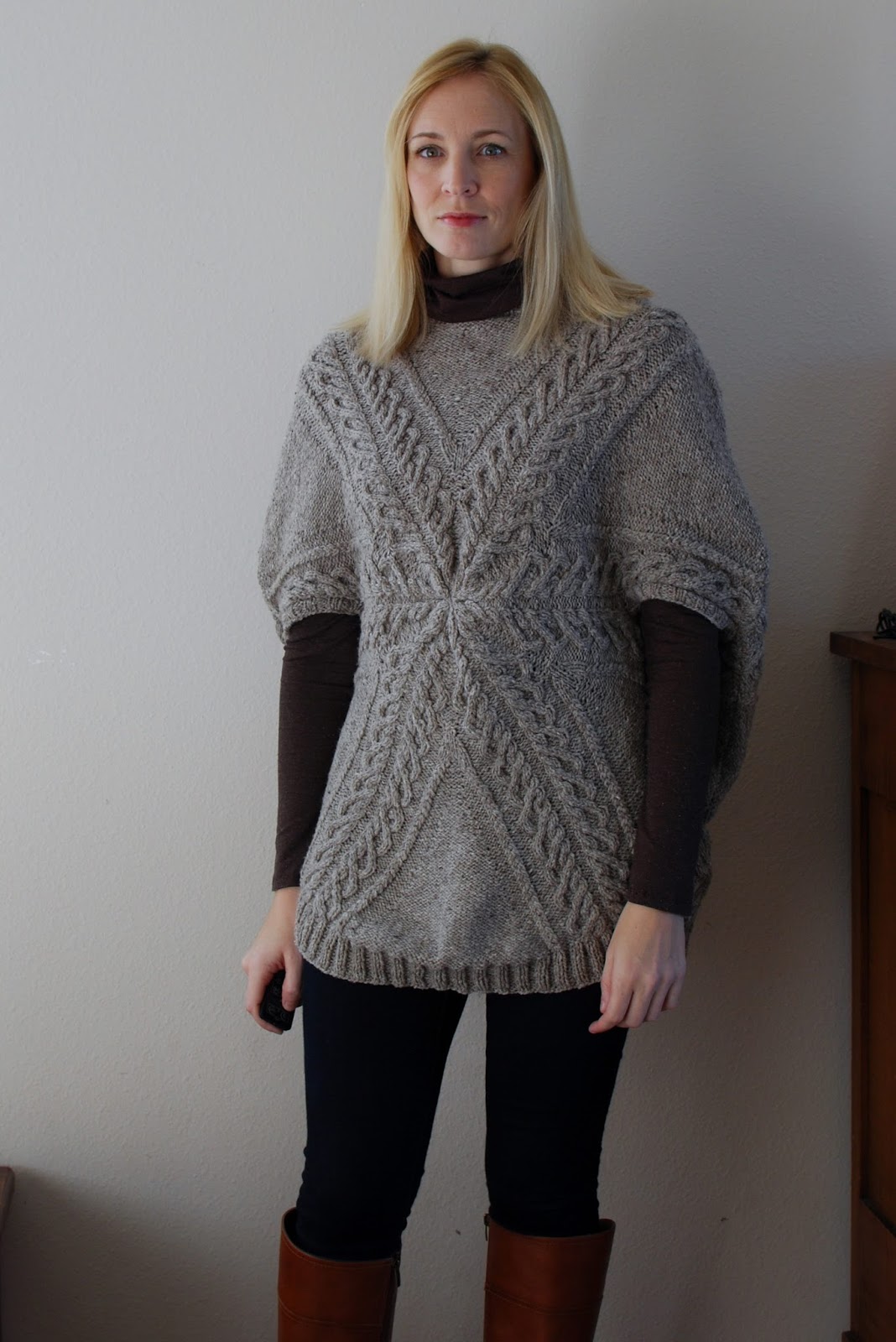 SouthShore Handmade: Cusp Poncho by Olga Buraya-Kafelian for Brooklyn ...