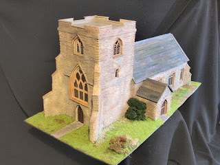 jans model buildings: The English Country Church
