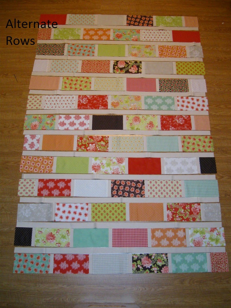 Happy Quilting: The Wall - A Brick Wall Quilt Tutorial Featuring The Jolly Bar!!